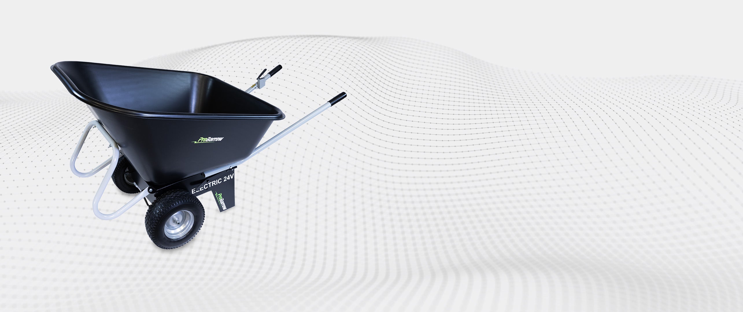 ProBarrow - The Electric Powered Wheelbarrow Built For Industrial Use